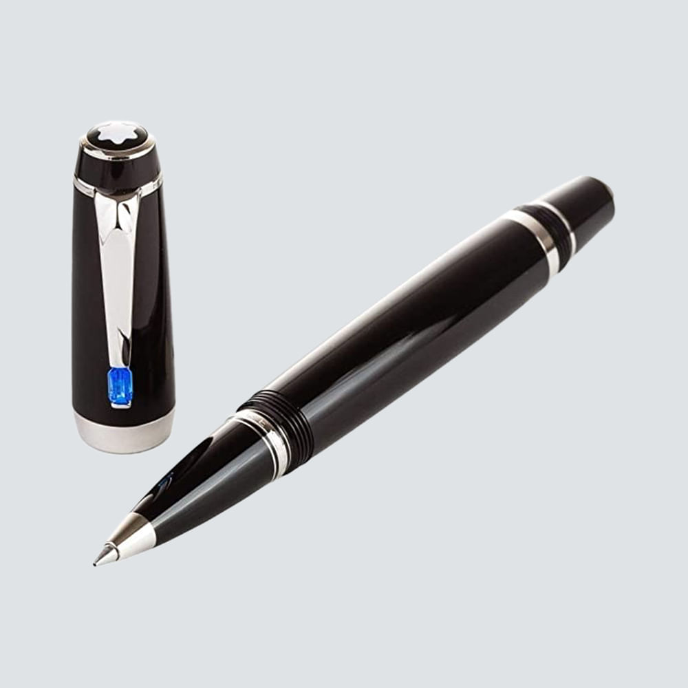 Montblanc Pluma Rollerball Boheme Azul - plazavendome