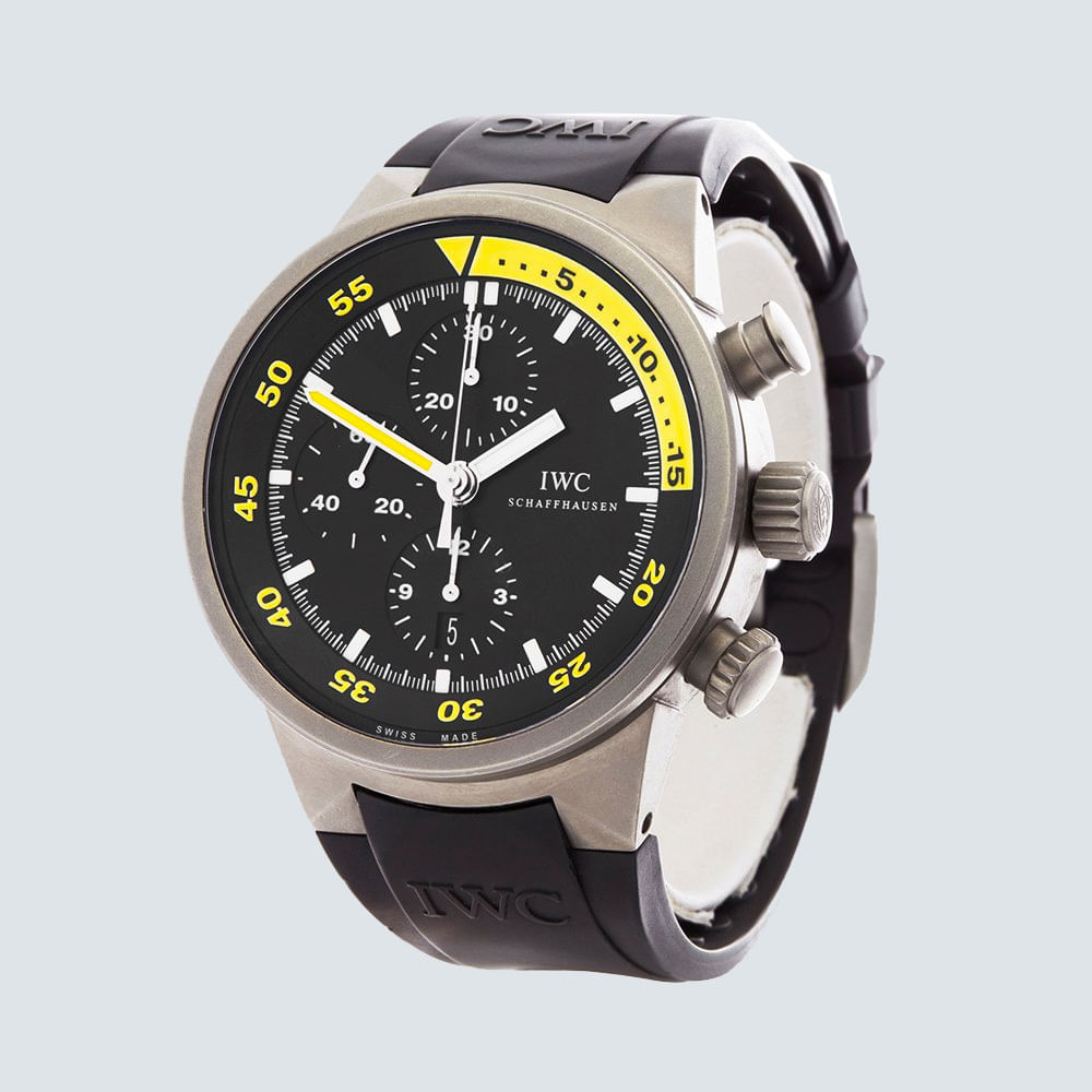 IWC Reloj Aquatimer Split Minute Chronograph Titanium 44mm - plazavendome