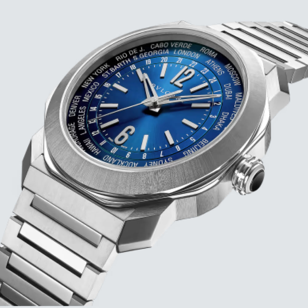 Bulgari Reloj Octo Roma World Timer 41 mm - plazavendome