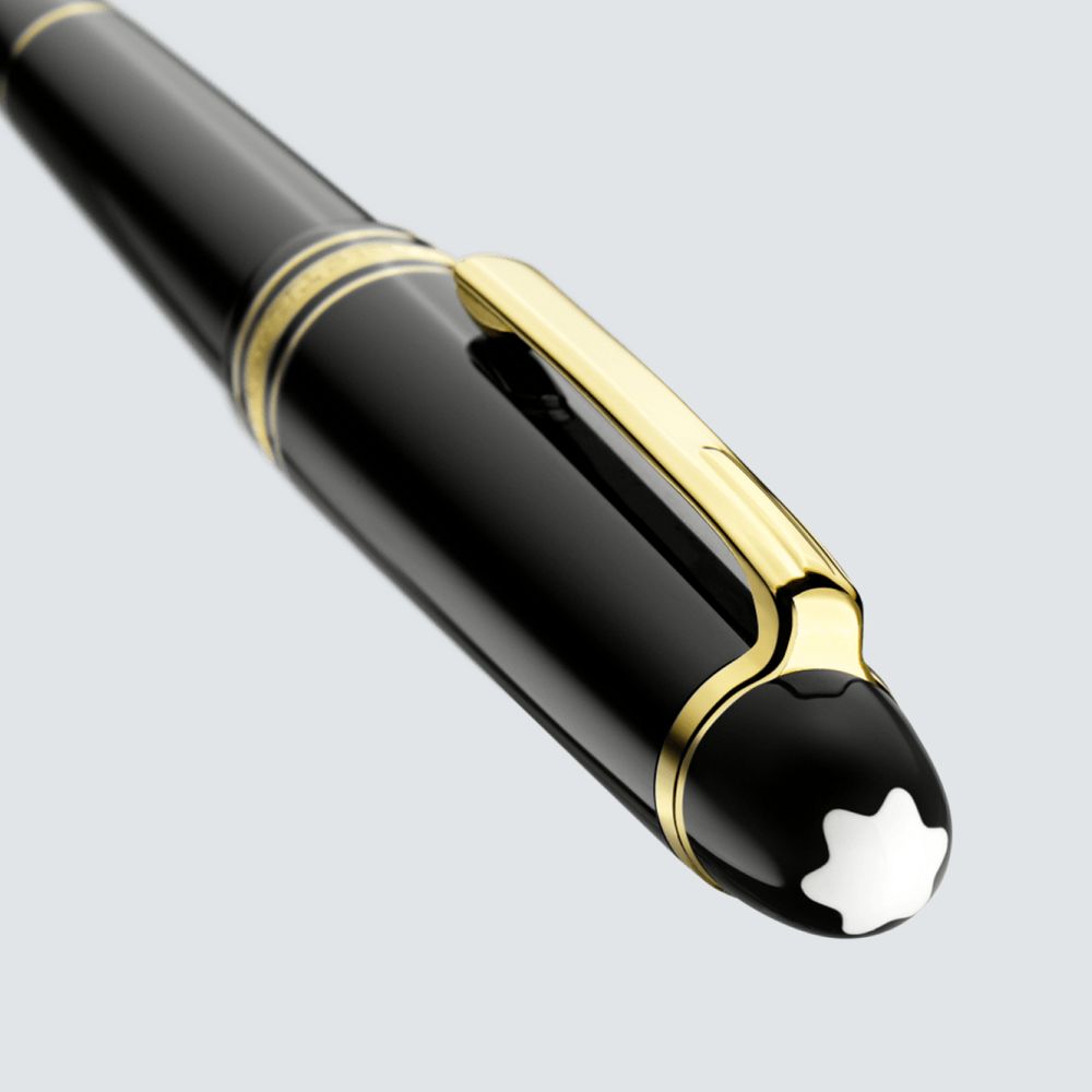 Montblanc Pluma Fuente Meisterstück Classique Dorado - plazavendome