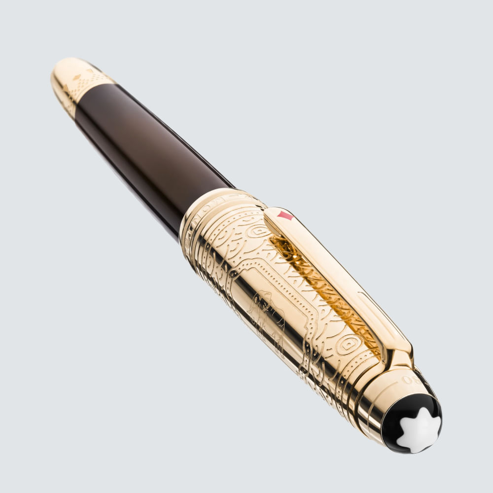 Montblanc Pluma Fuente Meisterstück Around the World in 80 Days Doué ...